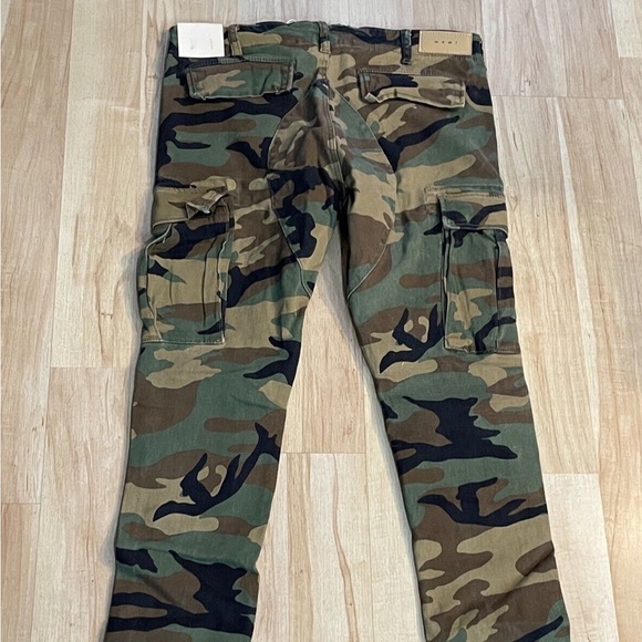 MNML | Jeans | New Mens Mnml Camo Jeans X288 Stretch Cargo Denim Skinny Distressed Moto Pants ...
